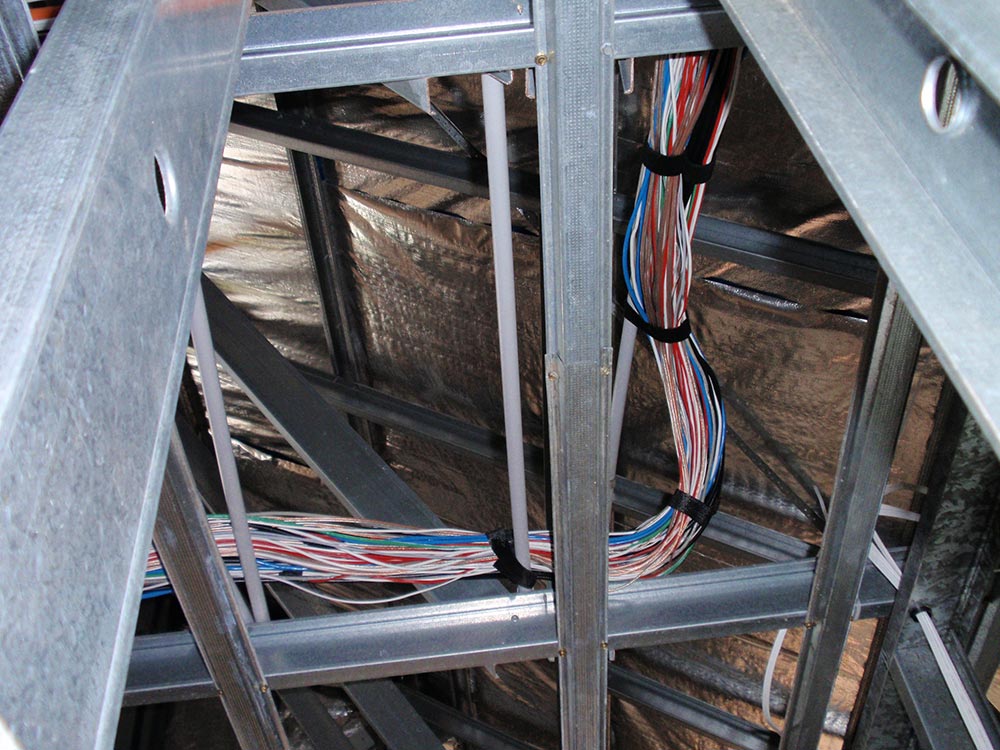 Phone & Broadband Computer Data Outlet Cabling Install #1 (Tv Guy)